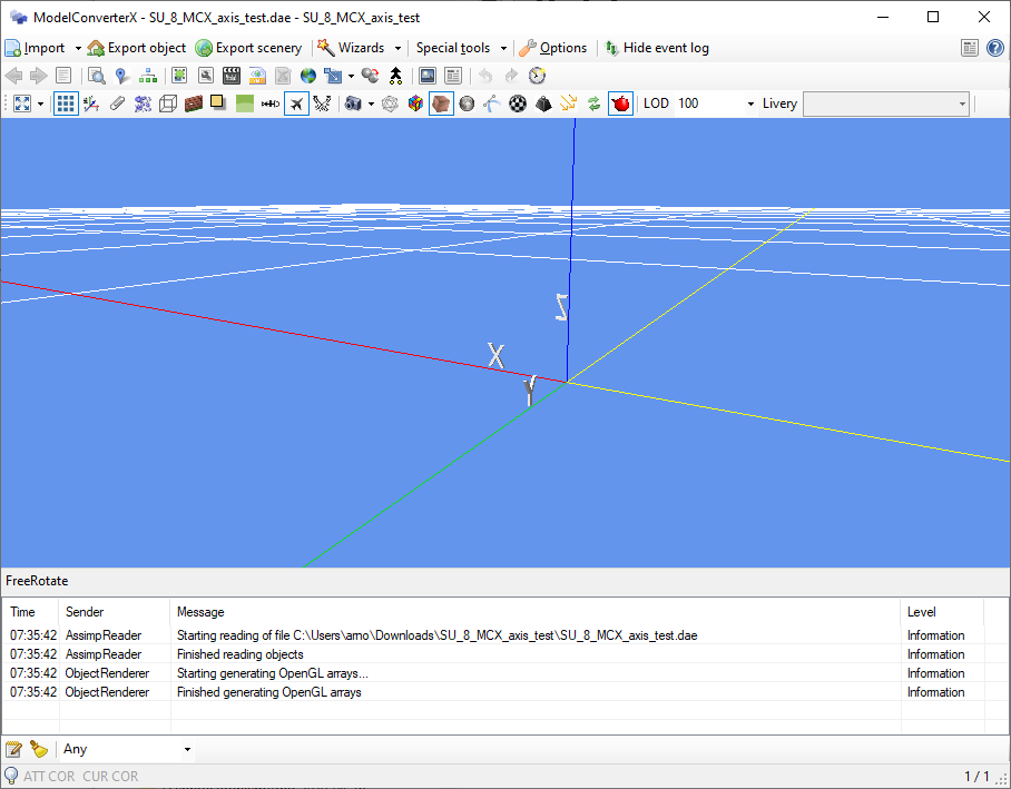FSX - .DAE file import problem last 2 MCX releases | FSDeveloper