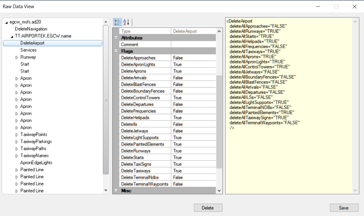 MSFS - Delete Records | FSDeveloper
