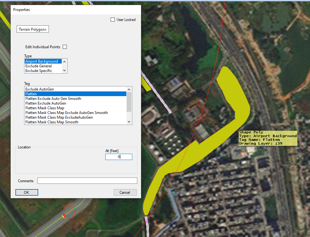 ADE - Airport flatten height not working properly | FSDeveloper
