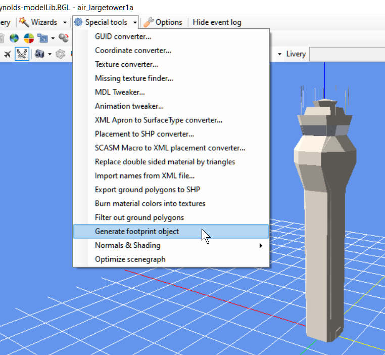 FSX:SE - Library Object Footprints | FSDeveloper
