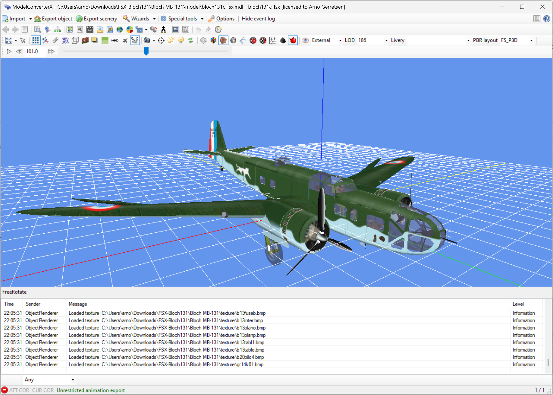 Elder Models LOD issues Bloch MB131 | FSDeveloper