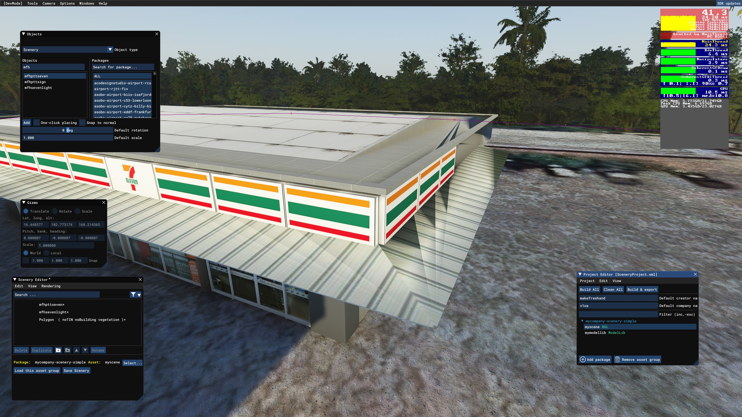 Texture inside model on Sketchup and blender looking good. But weird in msfs | FSDeveloper