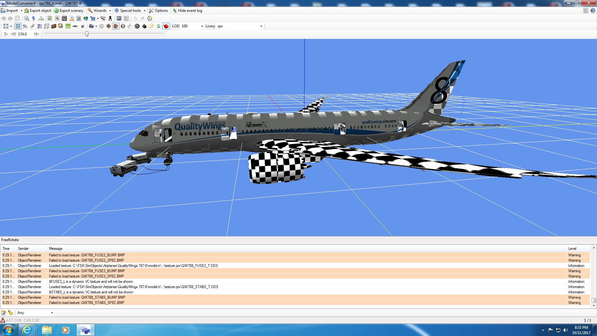 FSX - Model Does Not Display in MCX | FSDeveloper