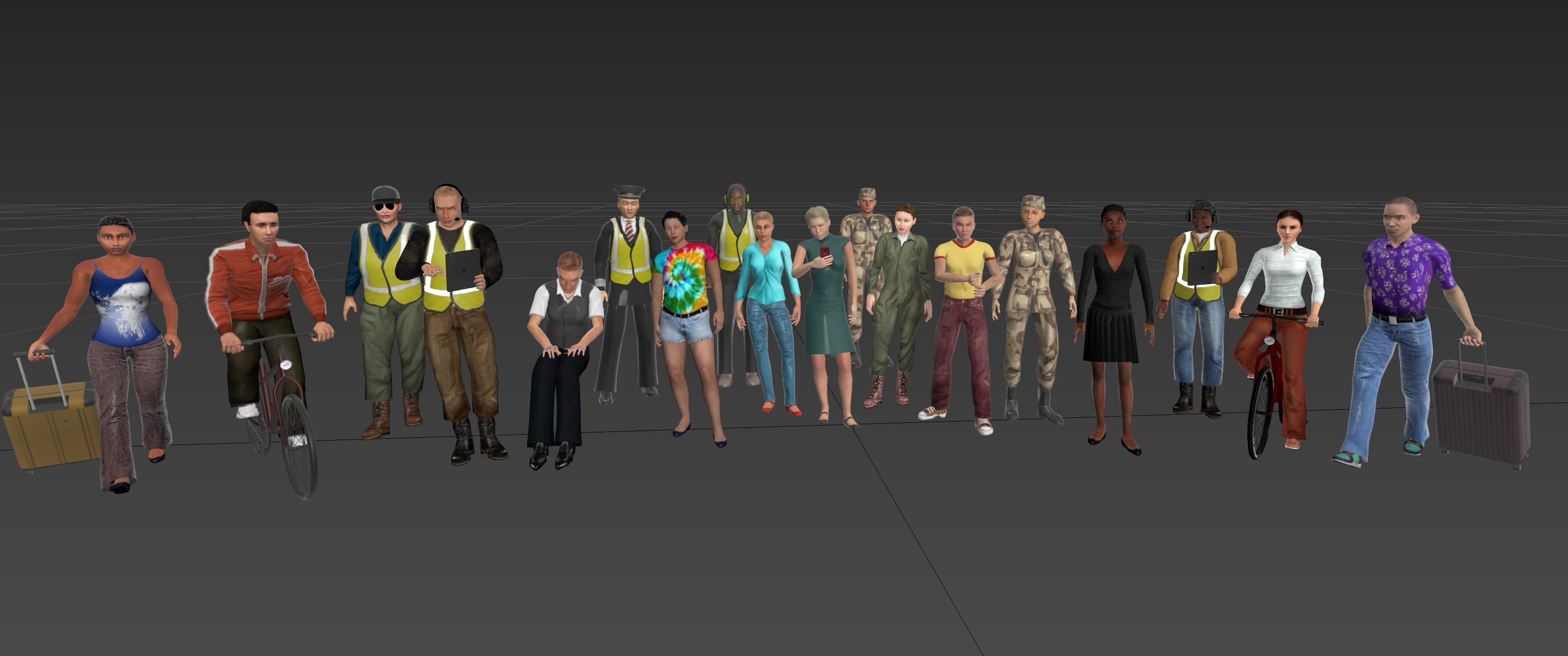 MSFS20 - Service for Animated People and more ... | FSDeveloper