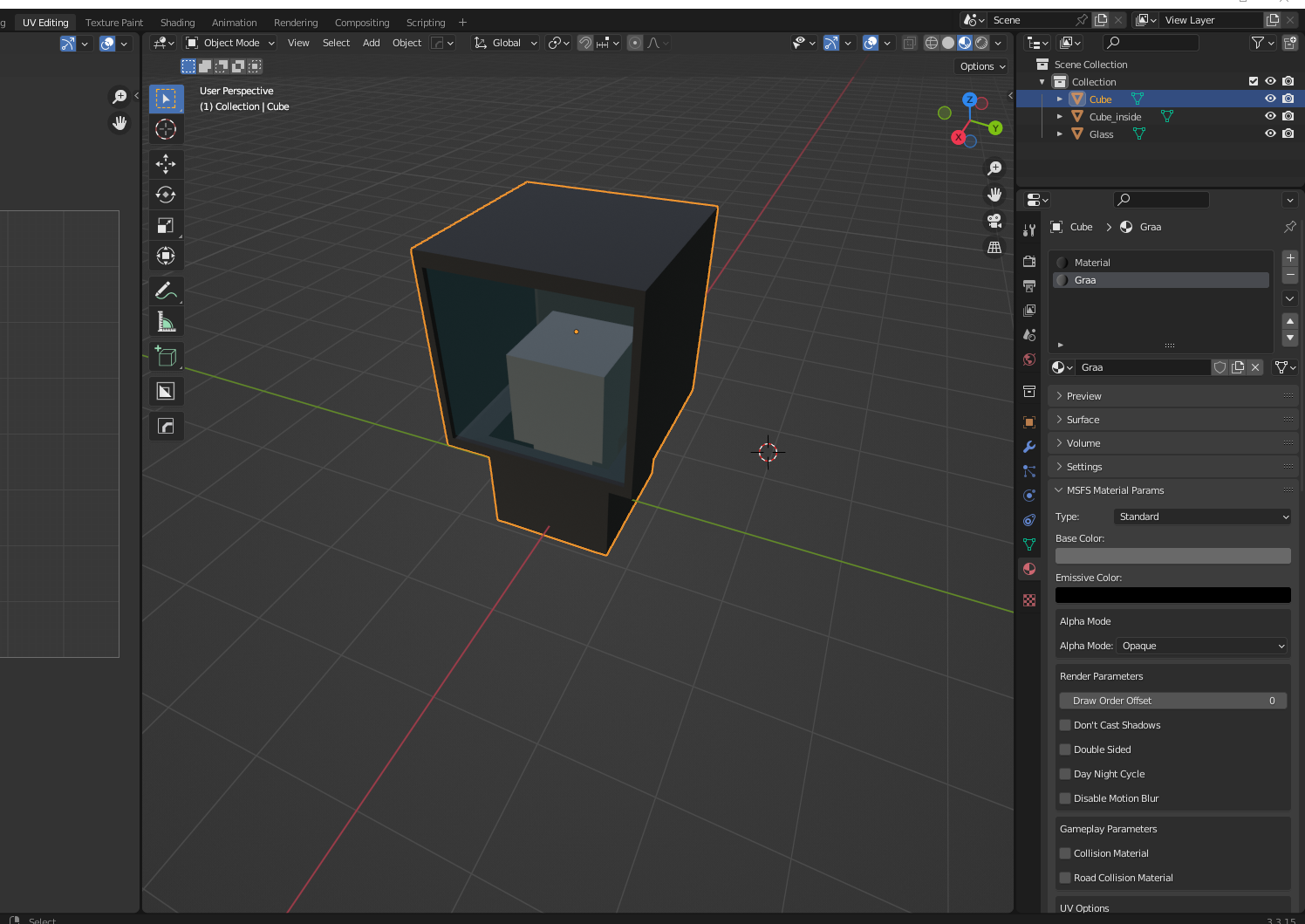 MSFS20 - Blender - FS2020 Glass again again .... | FSDeveloper