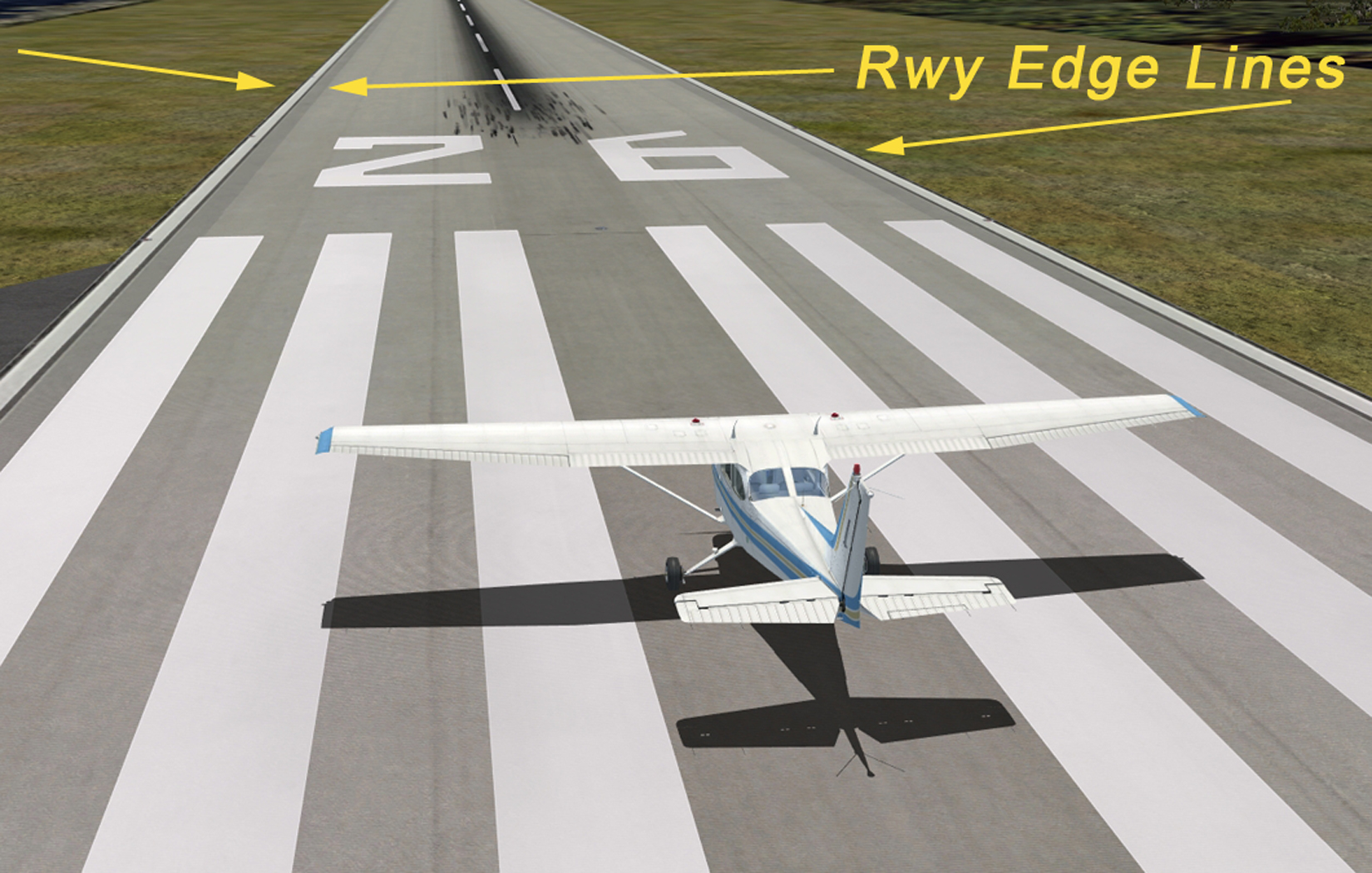 Asphalt runway edge line question | FSDeveloper