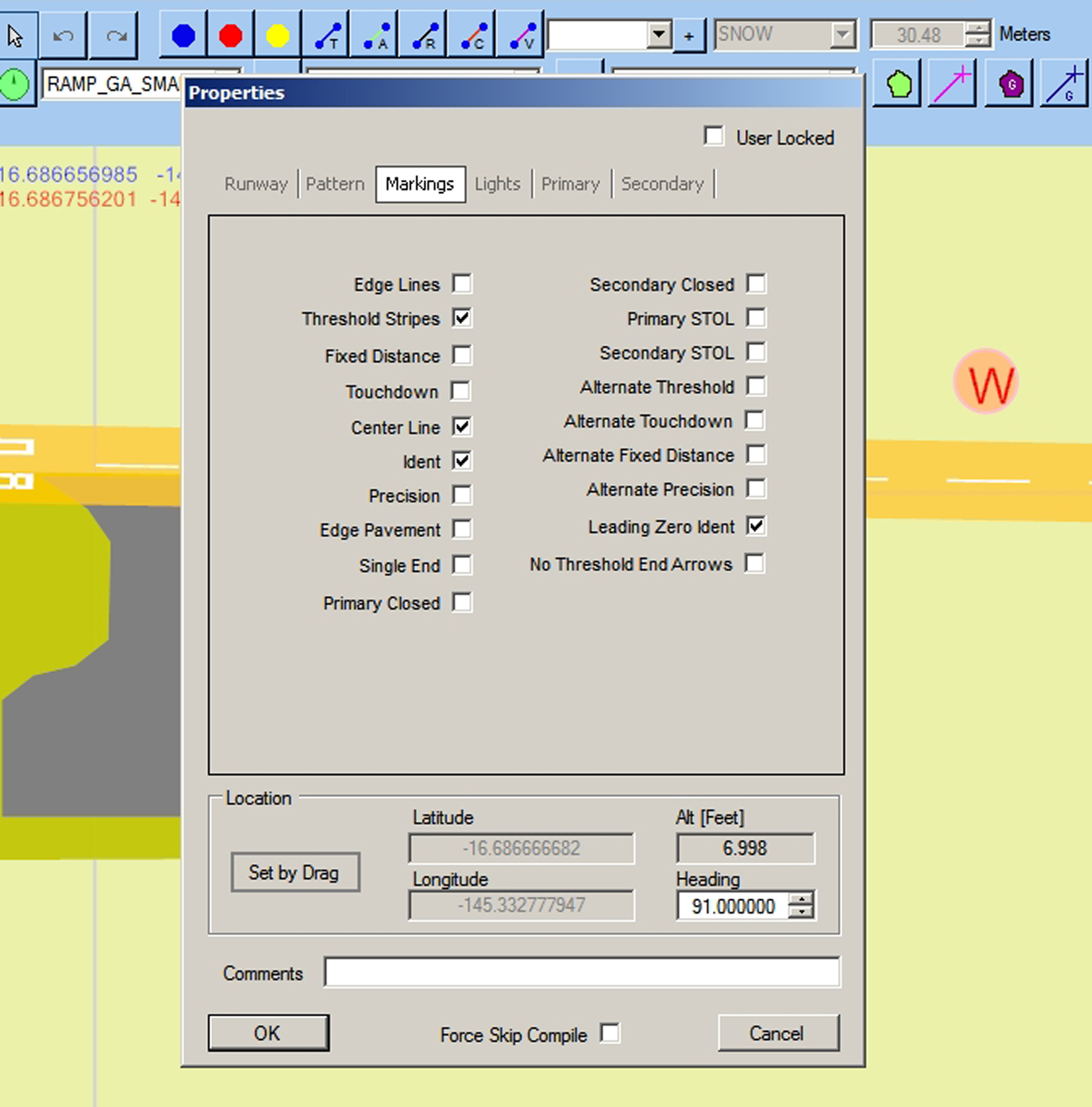 Asphalt runway edge line question | FSDeveloper