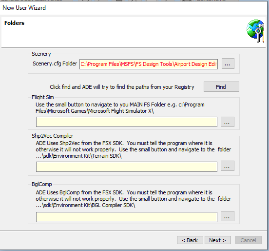 ADE Won't Recognize P3D. Stuck On "Choose FS Version" | FSDeveloper