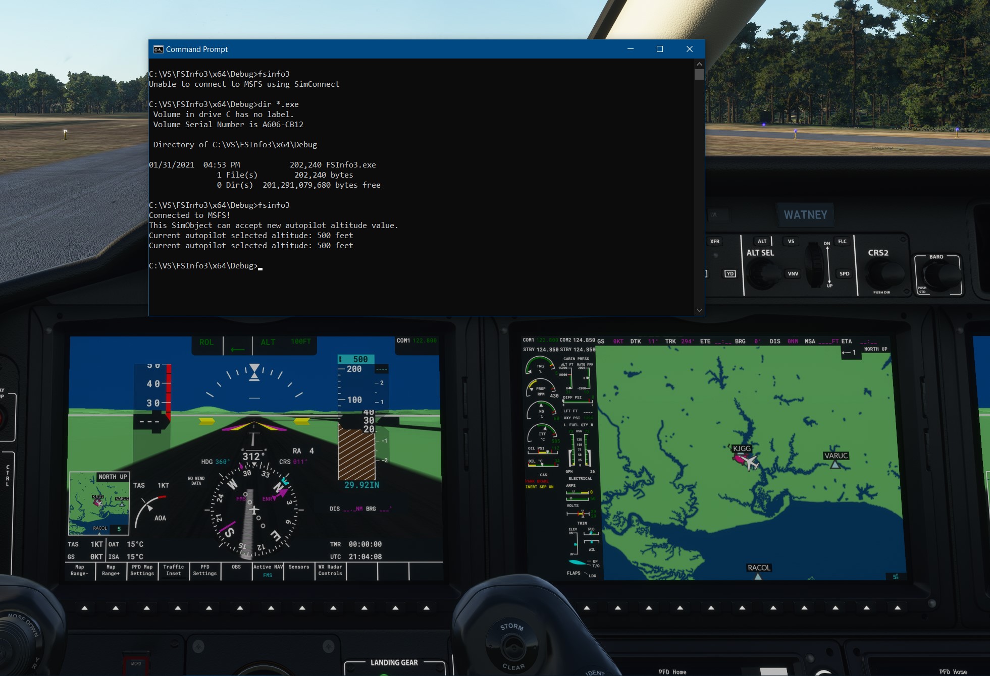 Sending input | FSDeveloper