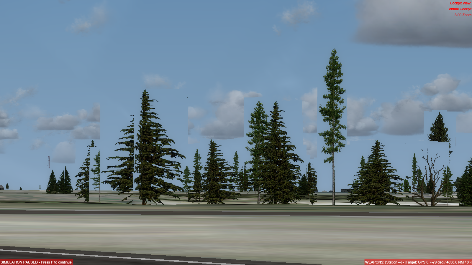 weird transparent texture on default object | FSDeveloper