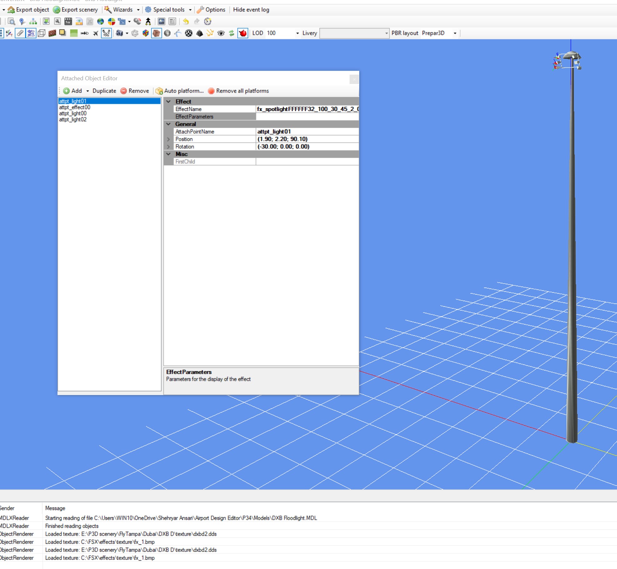 P3D v4 - MCX attached object editor | FSDeveloper