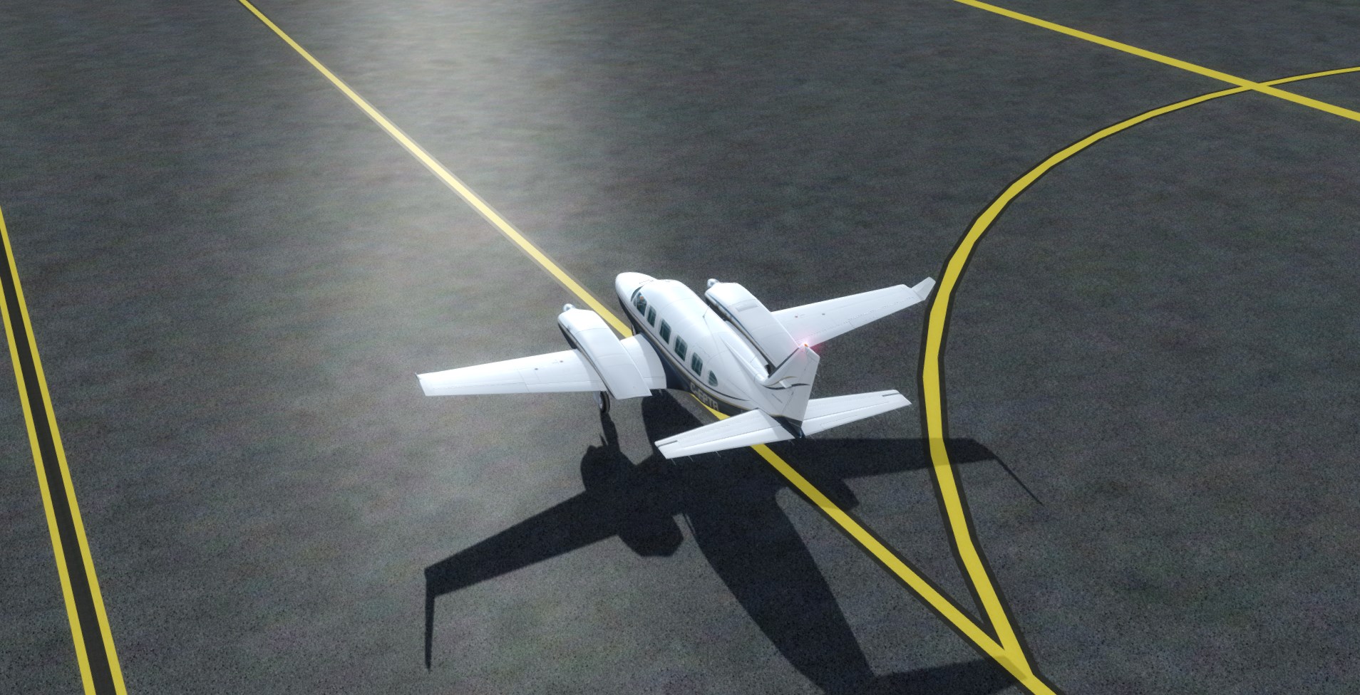 Creating Enhanced Taxiway Lines | FSDeveloper