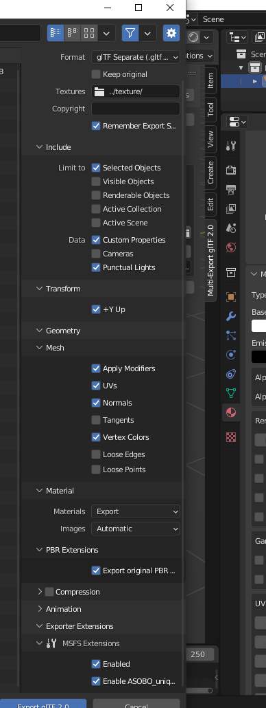 MSFS20 - MSFS Asobo Official Blender exporter | Page 9 | FSDeveloper