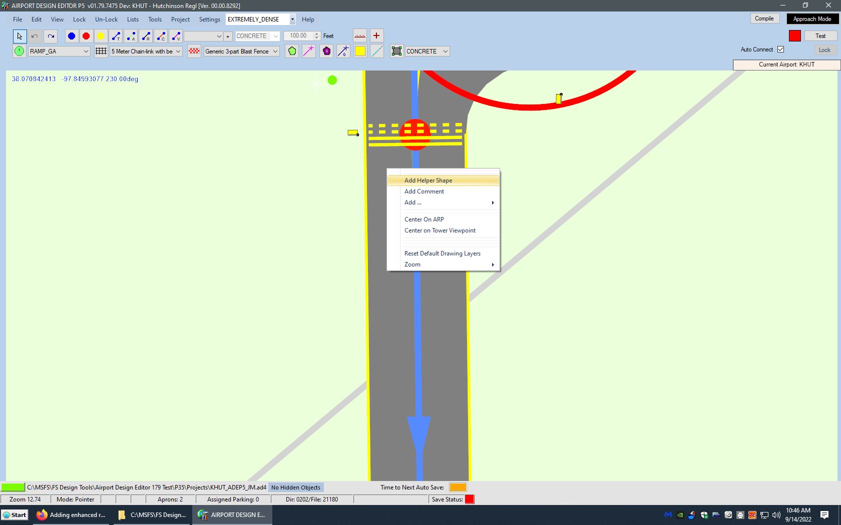 Adding enhanced runway markings | FSDeveloper