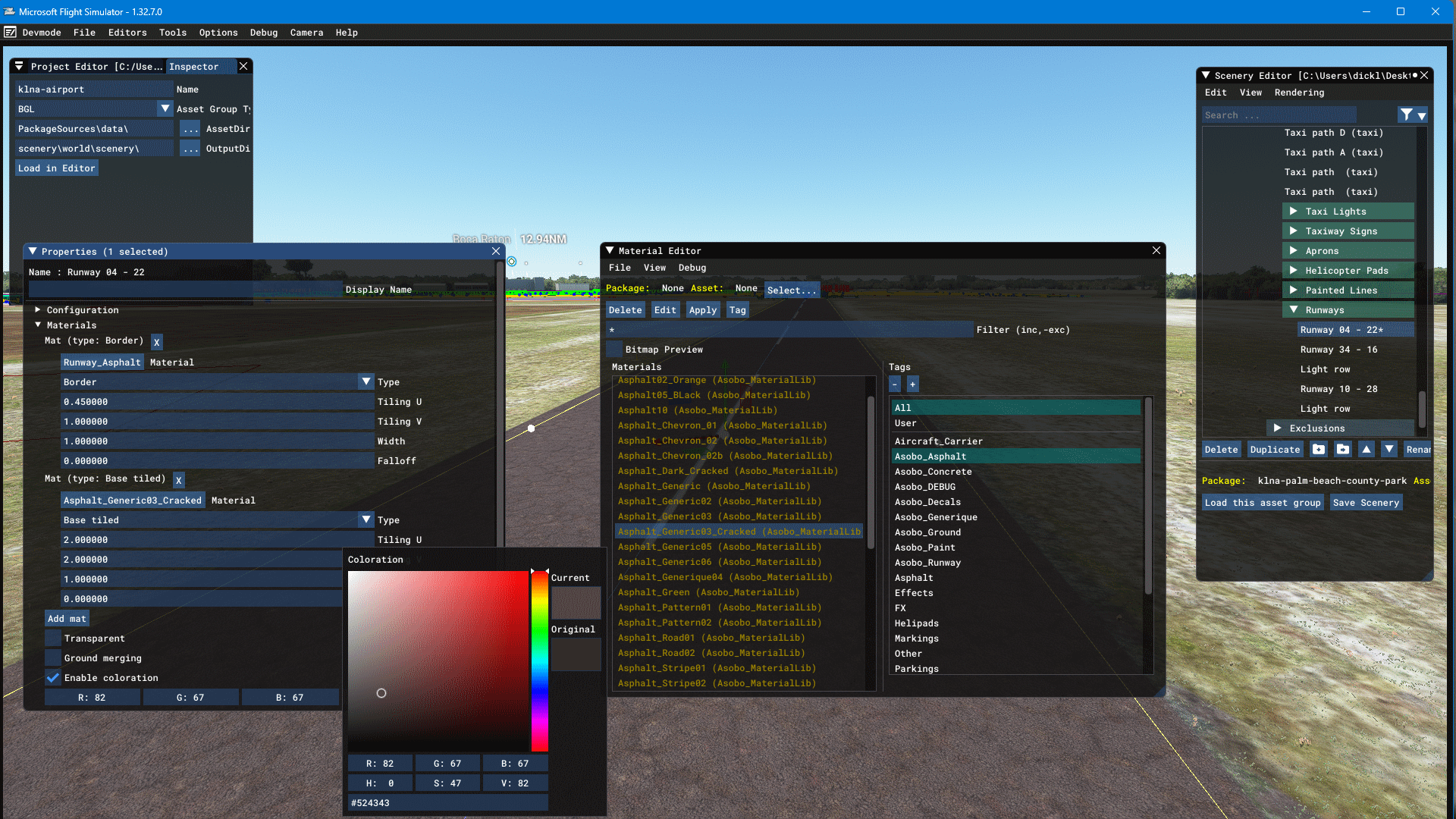 MSFS20 - Help Modifying Runway Materials | FSDeveloper