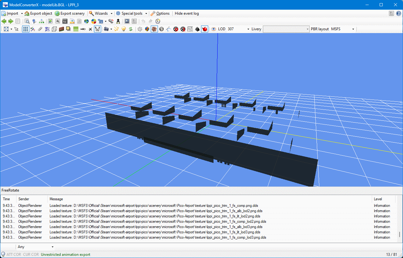 MSFS20 - Model shows correctly in the sim but not in MCX | FSDeveloper