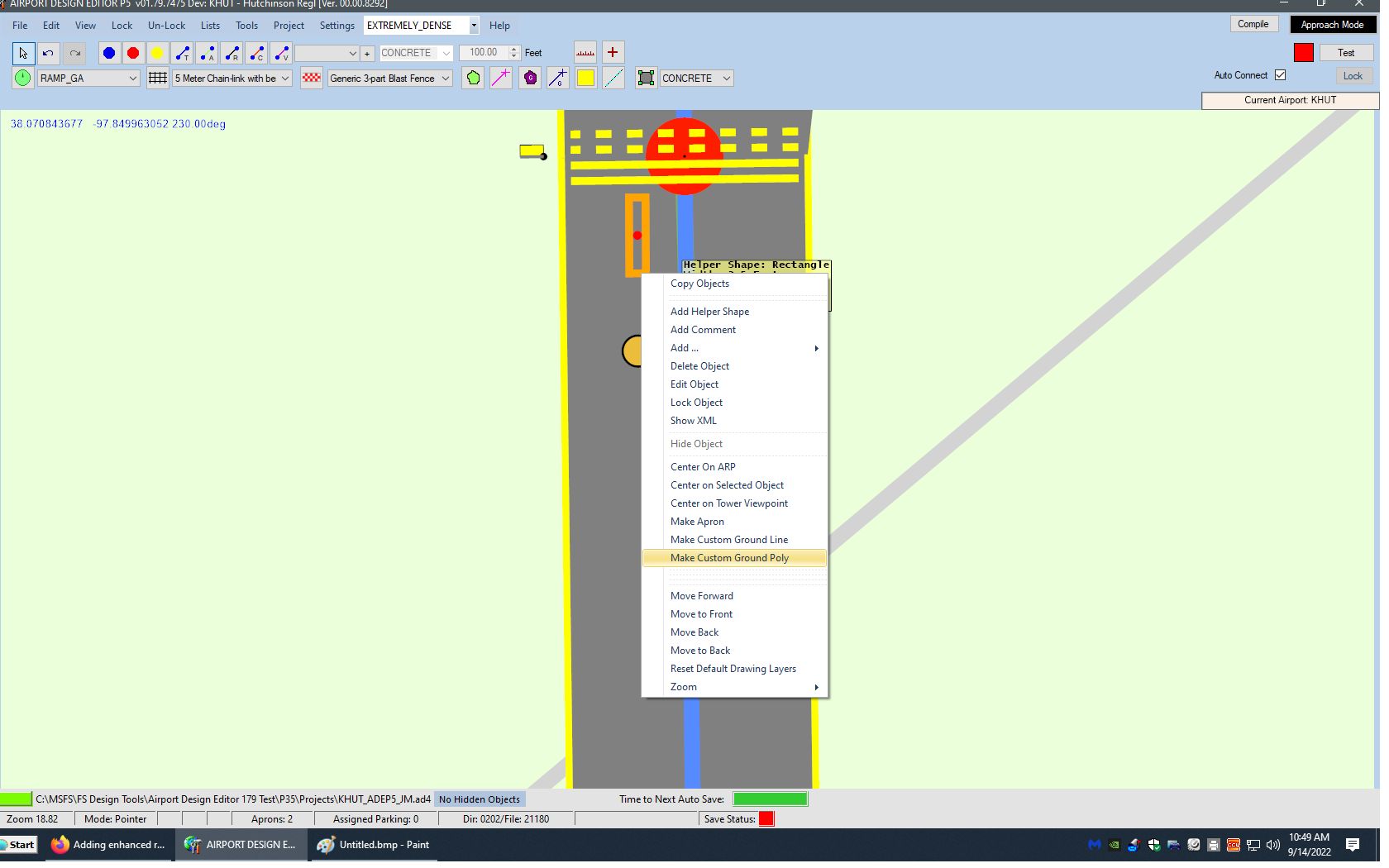 Adding enhanced runway markings | FSDeveloper