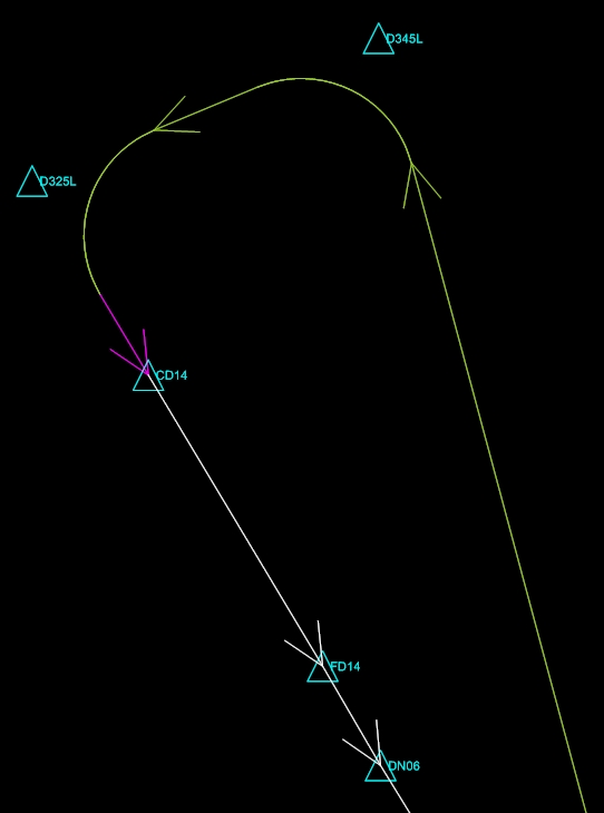 FSXA - MMTG (new) Why CD and FD outbound legs don't work properly ...