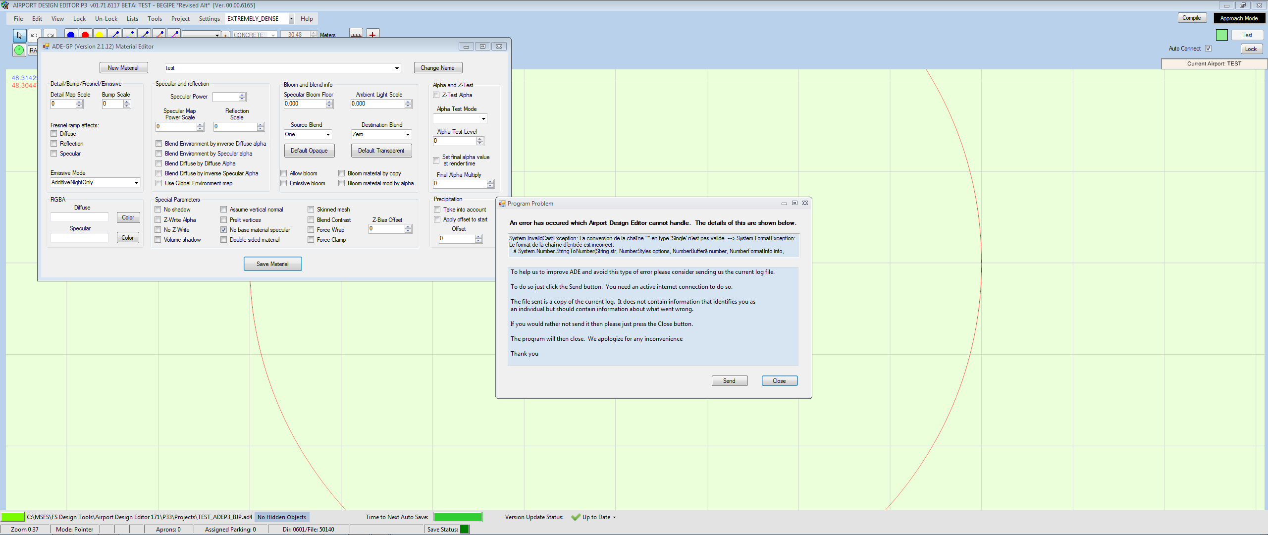 P3D v3 - ADE 1.71 P3Dv3 GP Material Editor | Page 3 | FSDeveloper