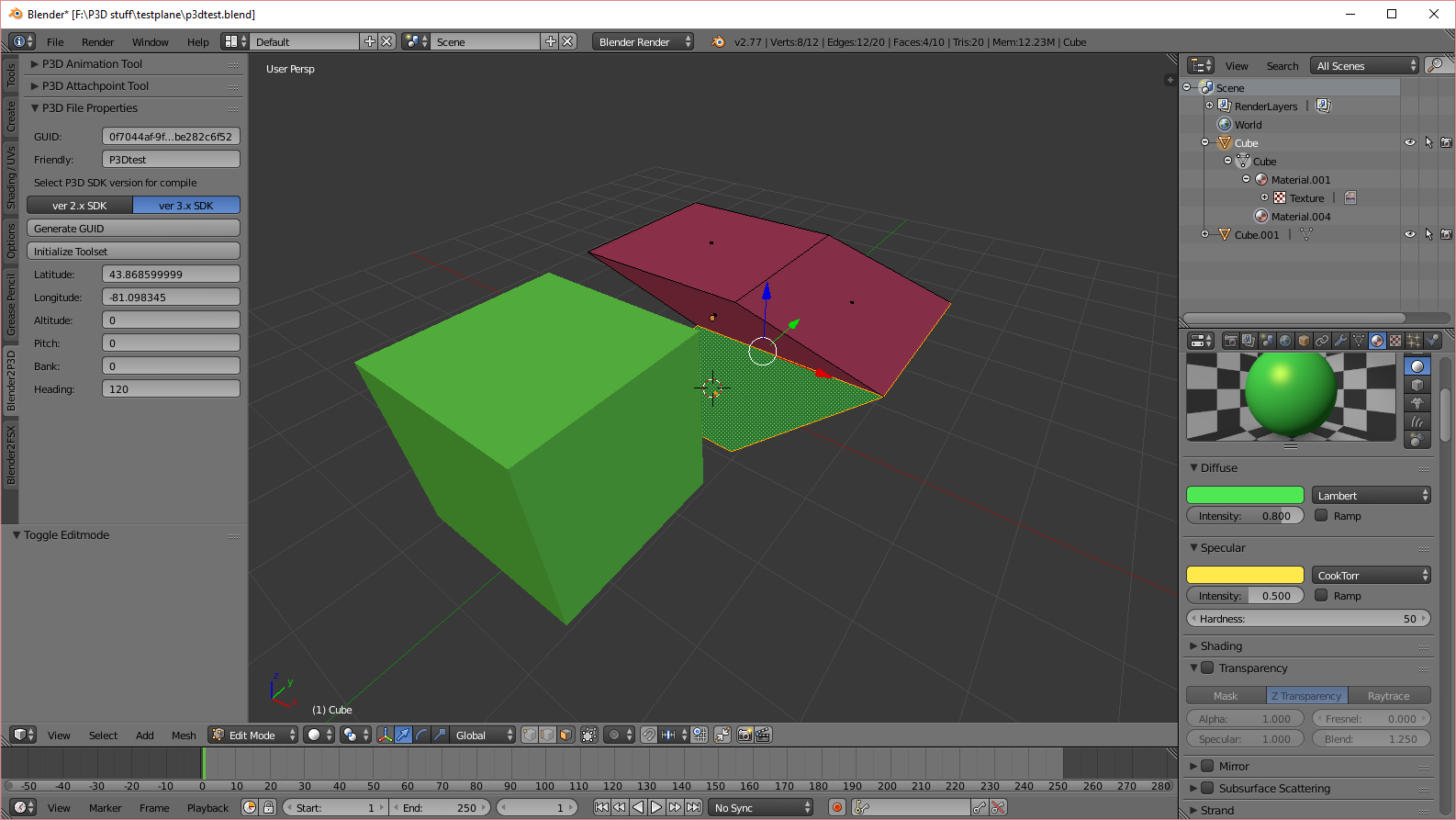 P3D v4 - Blender to P3D ToolSet - *To be retired - NEW FSX ver with P3D" | FSDeveloper