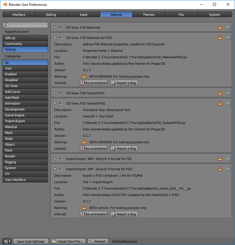 P3D v4 - Blender to P3D ToolSet - *To be retired - NEW FSX ver with P3D" | Page 7 | FSDeveloper